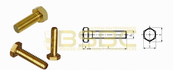 Brass Hex Bolts - Brass Split Bolt Connectors